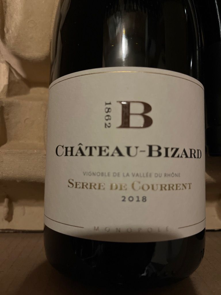2018 Château Bizard Grignan-les-Adhémar Serre de Courrent, France ...