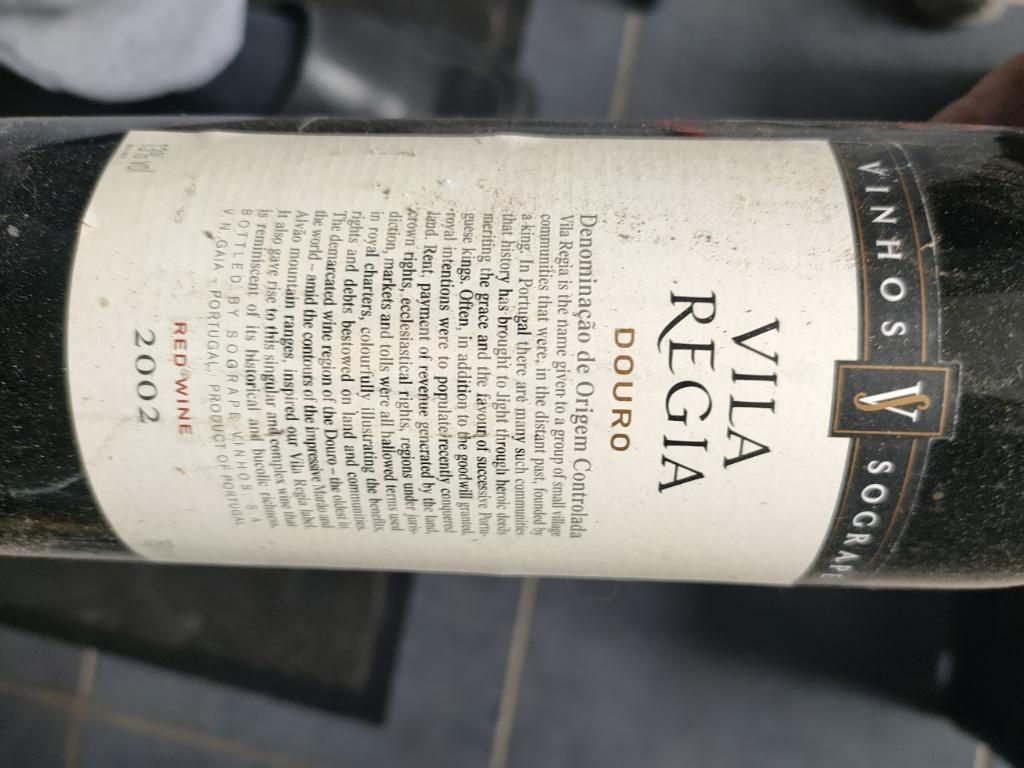 2002 Vinhos Sogrape Douro Reserva Vila Regia, Portugal, Douro ...