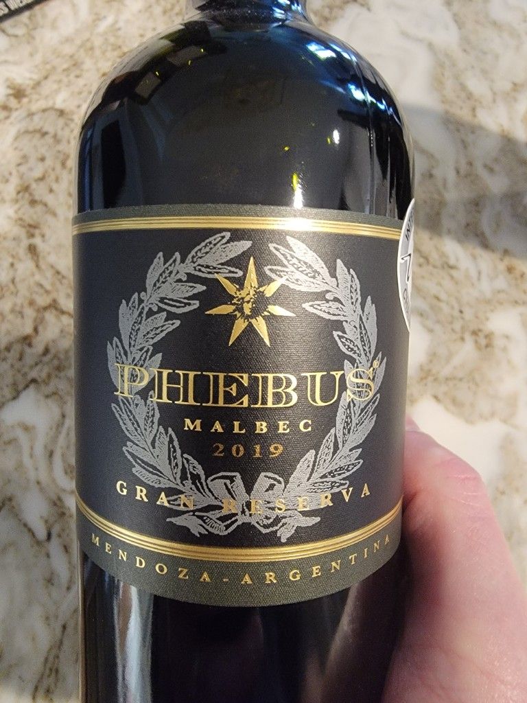 2019 Fabre Montmayou Malbec Phebus Gran Reserva, Argentina, Mendoza ...