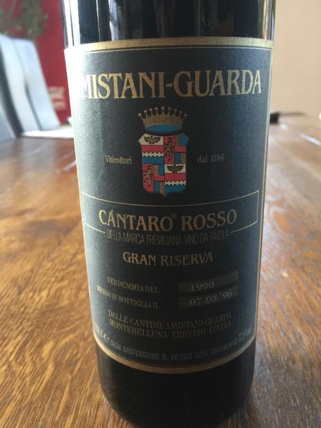 2008 Amistani Guarda Cabernet Sauvignon Delle Venezie Cantaro Rosso ...