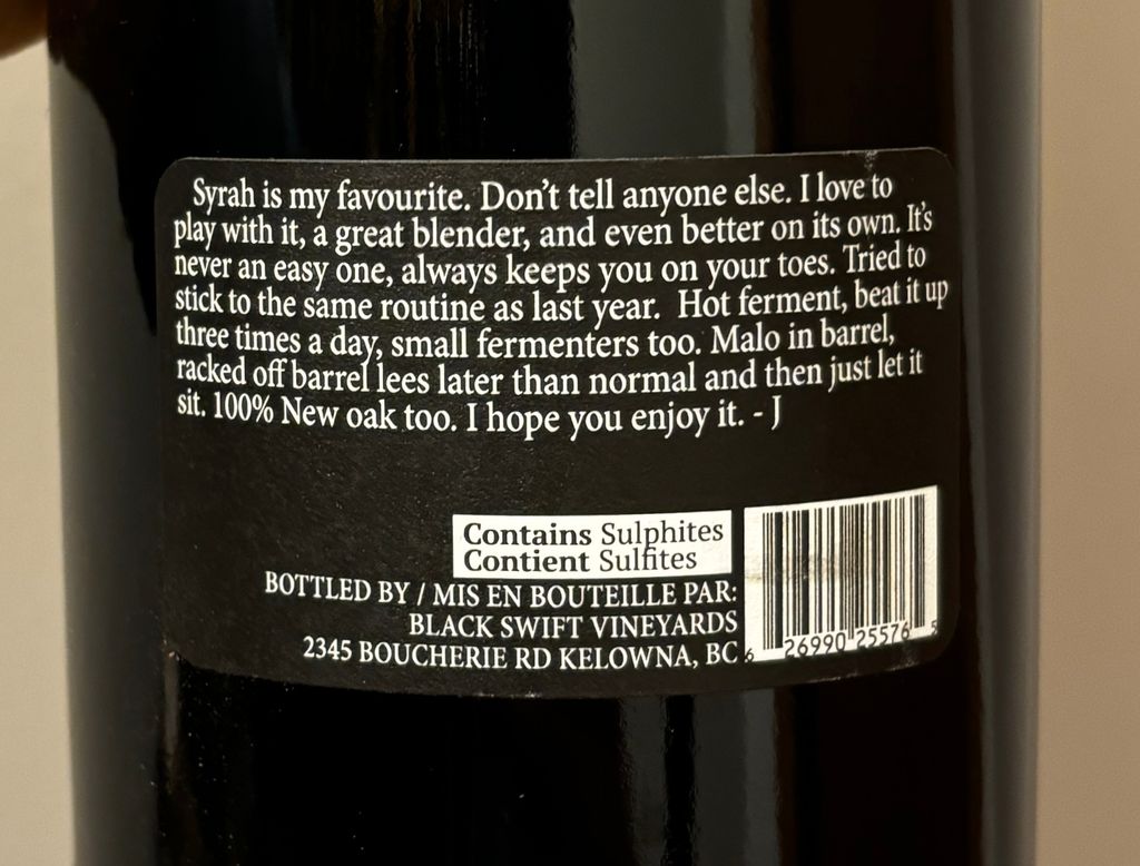 2020 The Hatch Syrah Jason Parkes Customs Crown + Thieves Broken Barrel ...