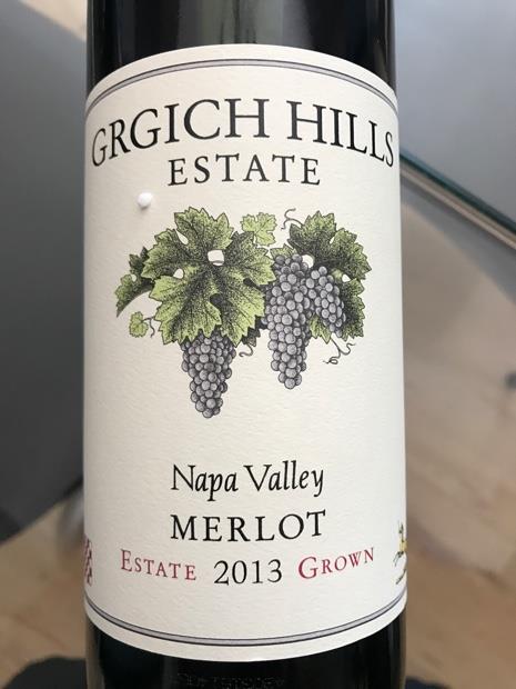 2013 Grgich Hills Merlot, USA, California, Napa Valley - CellarTracker