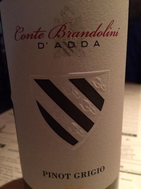 2014 Conte Brandolini d'Adda Pinot Grigio, Italy, Friuli-Venezia Giulia ...