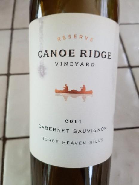 2014 Canoe Ridge Cabernet Sauvignon, USA, Washington, Columbia Valley ...