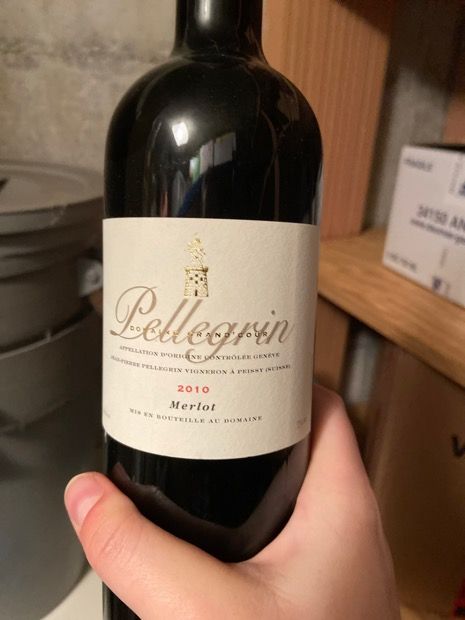 2009 Jean-Pierre Pellegrin Merlot, Switzerland, Genève - CellarTracker