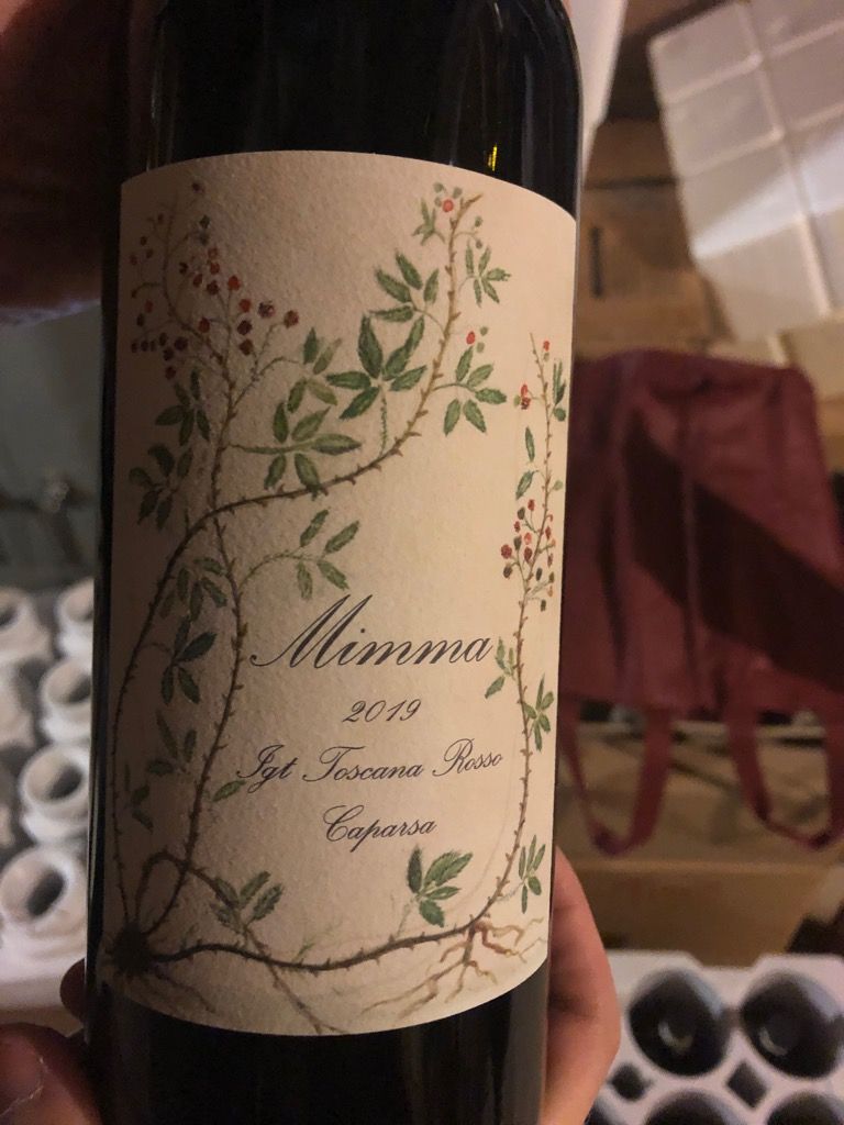2019 Caparsa Mimma Rosso Toscana IGT, Italy, Tuscany, Toscana IGT ...