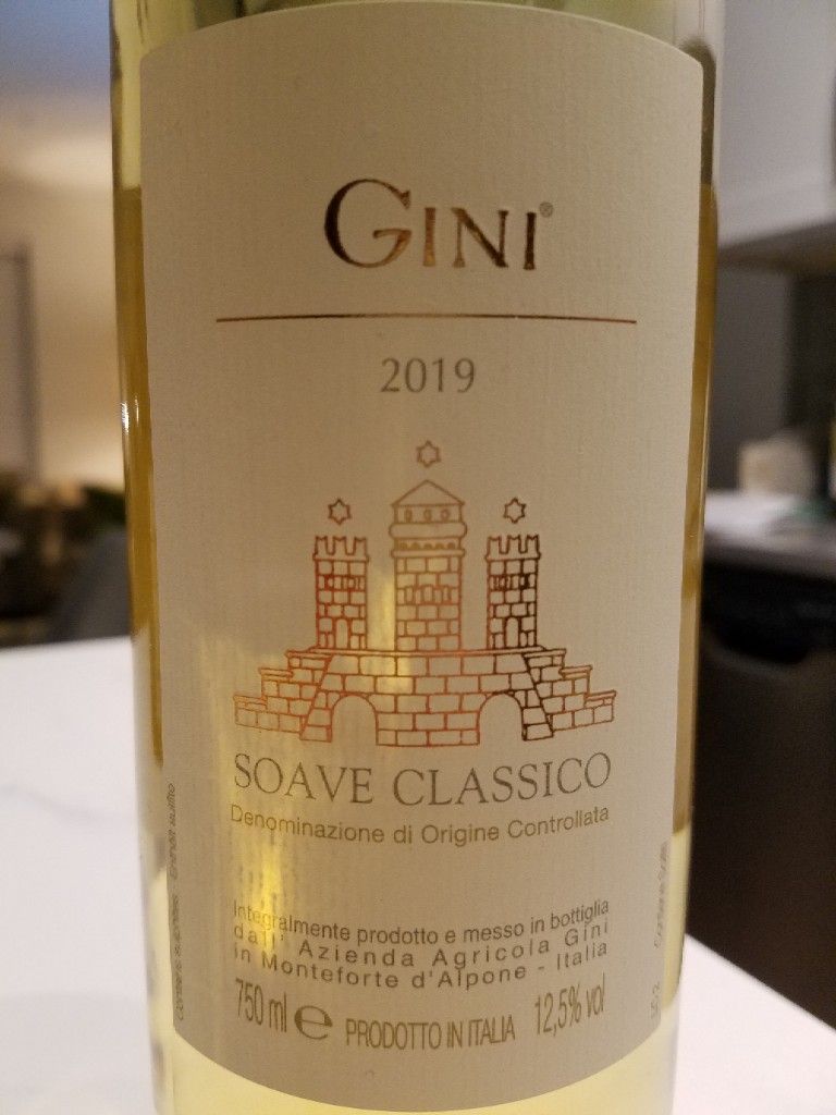 2019 Gini Soave Classico, Italy, Veneto, Soave Classico - CellarTracker