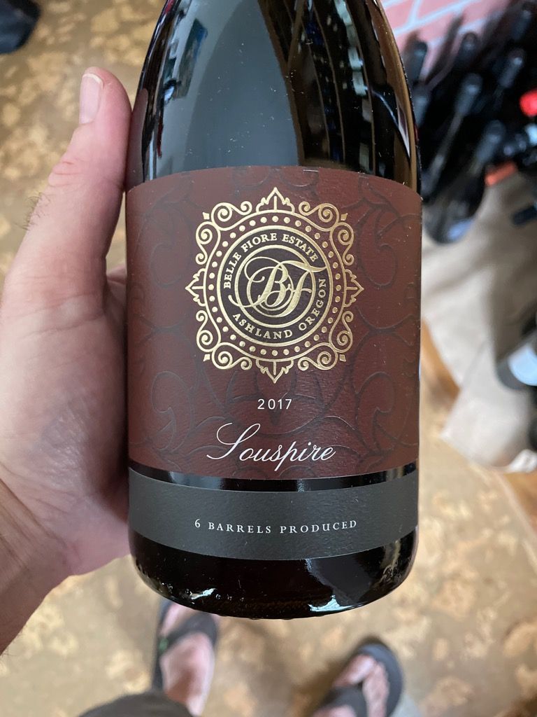 2017 Belle Fiore Vineyards Icon Souspire, USA, Oregon, Southern Oregon ...