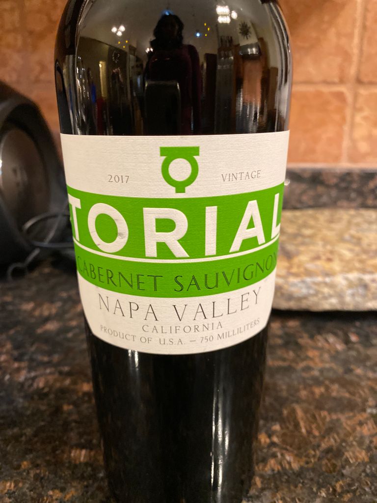 2017 Torial Cabernet Sauvignon, USA, California, Napa Valley ...
