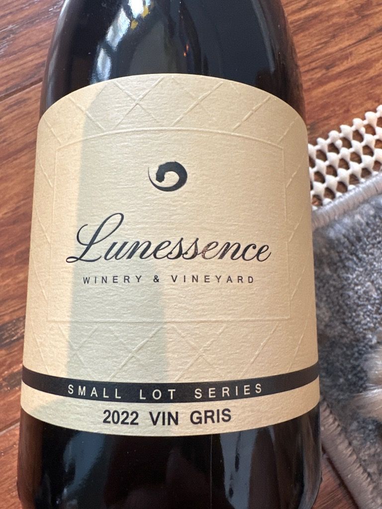 2023 Lunessence Small Lot Series Vin Gris, Canada, British Columbia ...