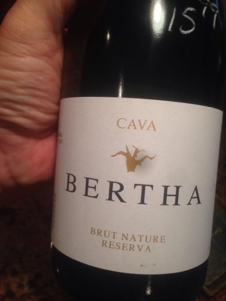2020 Bertha Cava Brut Nature, Spain, Cava - CellarTracker
