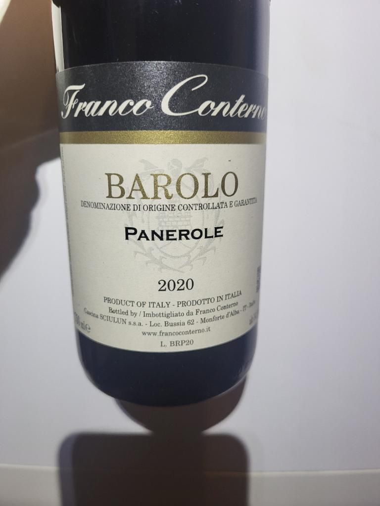 2021 Franco Conterno Barolo Bussia, Italy, Piedmont, Langhe, Barolo ...