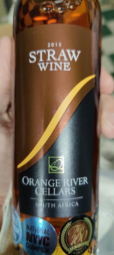 2015 Orange River Cellars Straw Wine, South Africa, Northern Cape ...