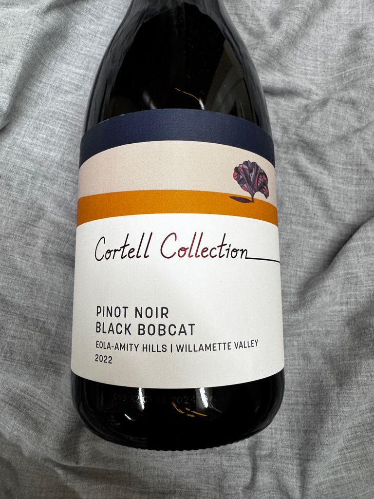 2022 Cortell Wines Pinot Noir Cortell Collection Black Bobcat, USA ...