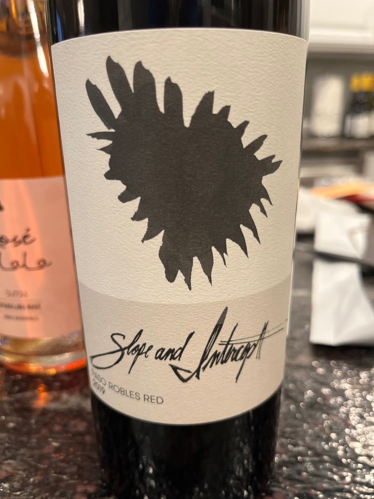 2019 Slope and Intercept Red Paso Robles, USA, California, Central ...
