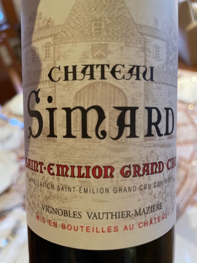 2005 Berry Bros. & Rudd Berrys' Own Selection St. Émilion Château Simard, France, Bordeaux ...