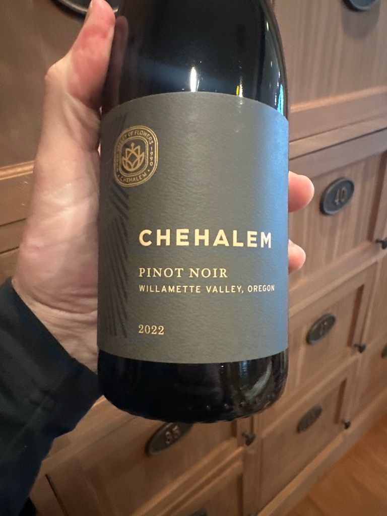 2022 00 Wines Pinot Noir Chehalem Mountain, USA, Oregon, Willamette ...