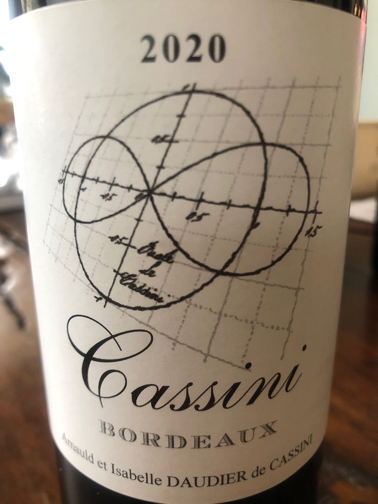 2020 Cassini Bordeaux, France, Bordeaux - CellarTracker