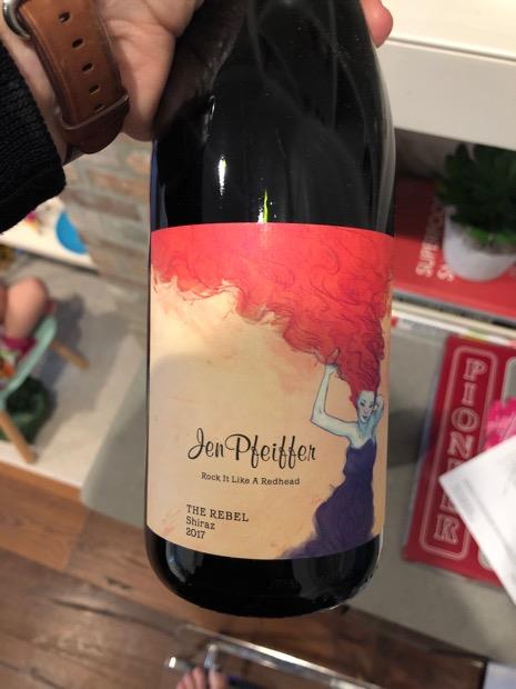 2018 Jen Pfeiffer Shiraz The Rebel, Australia, South Eastern ...