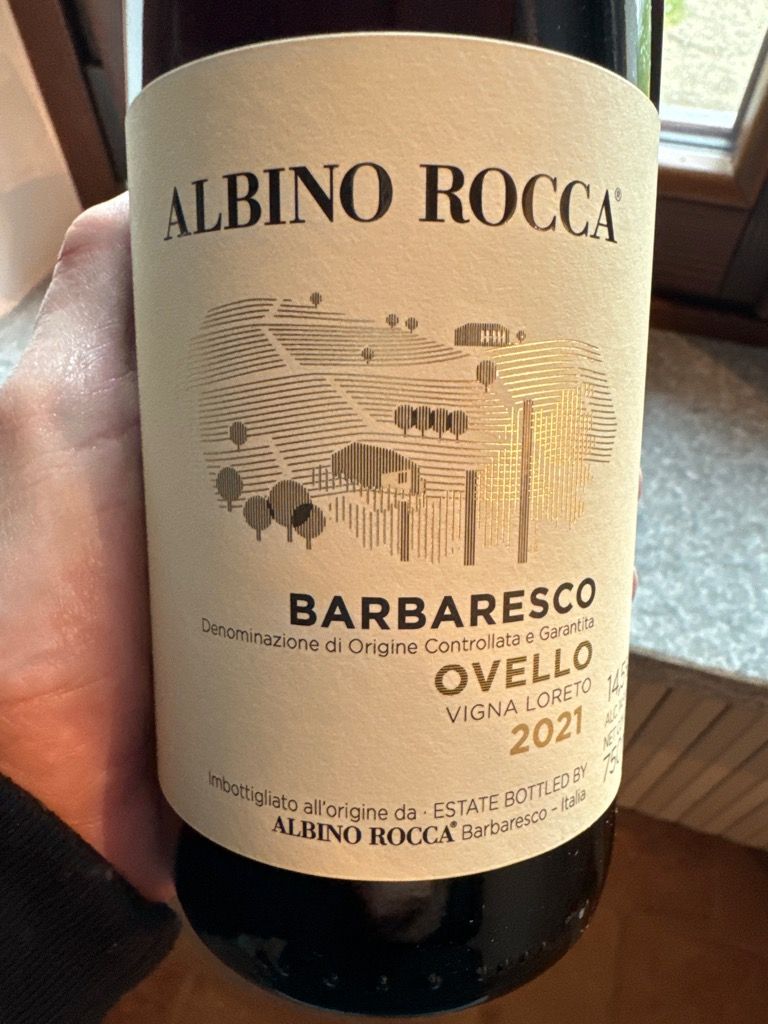 2021 Albino Rocca Barbaresco Ovello Vigneto Loreto, Italy, Piedmont ...