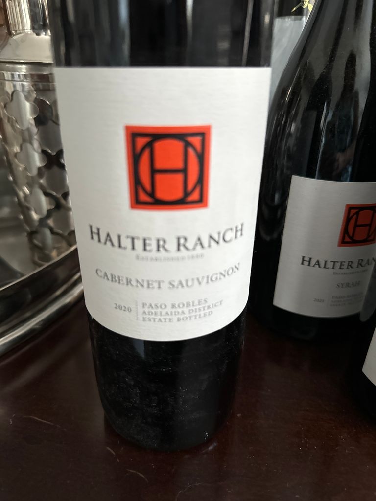 2020 Halter Ranch Cabernet Sauvignon, USA, California, Central Coast ...