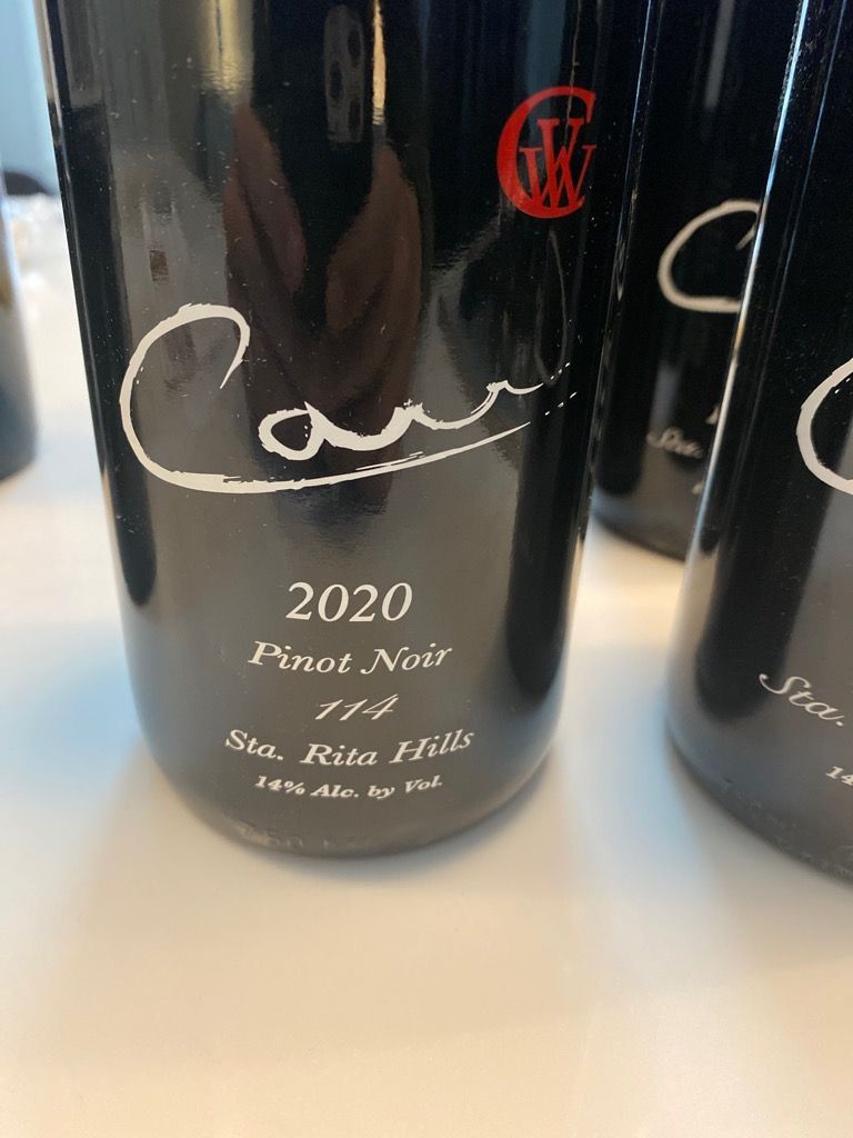 2019 Carr Vineyards & Winery Pinot Noir, USA, California, Central Coast ...