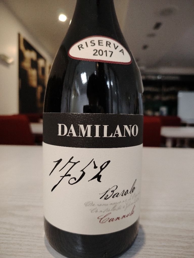 2017 Damilano Barolo Riserva 1752 Cannubi, Italy, Piedmont, Langhe ...