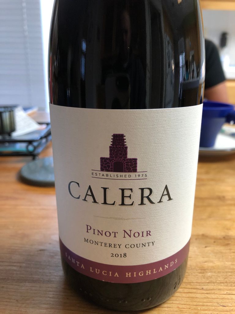 2020 Calera Pinot Noir, USA, California, Central Coast, Santa Lucia ...