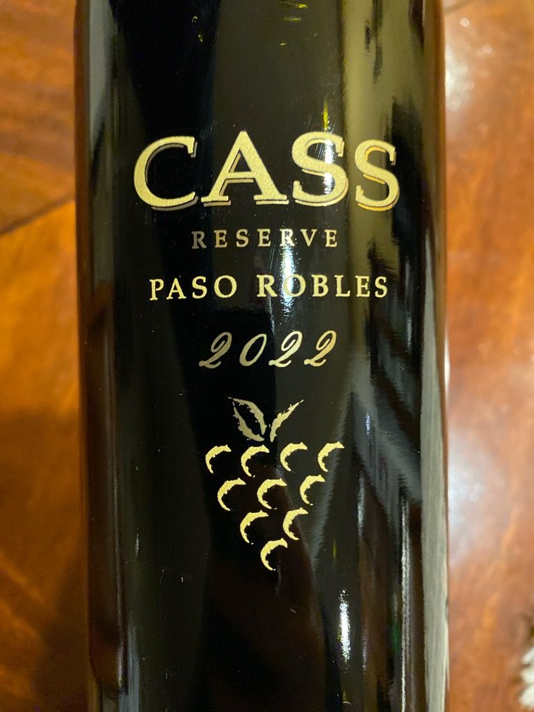 2022 Cass Cabernet Sauvignon Reserve, USA, California, Central Coast ...