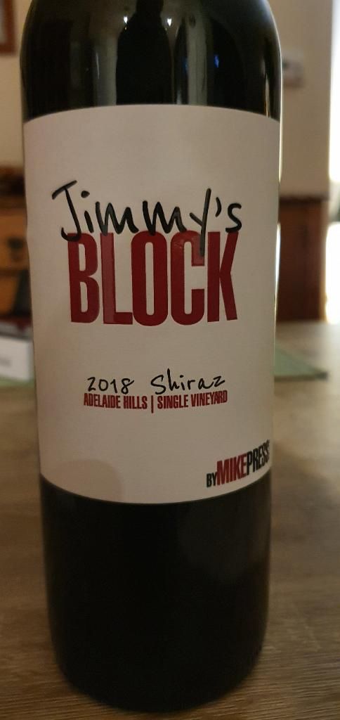 2013 Mike Press Shiraz Jimmy's Block Single Vineyard, Australia, South ...