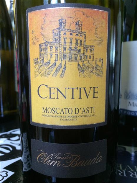 2013 Tenuta Olim Bauda Moscato d'Asti Centive, Italy, Piedmont, Asti ...