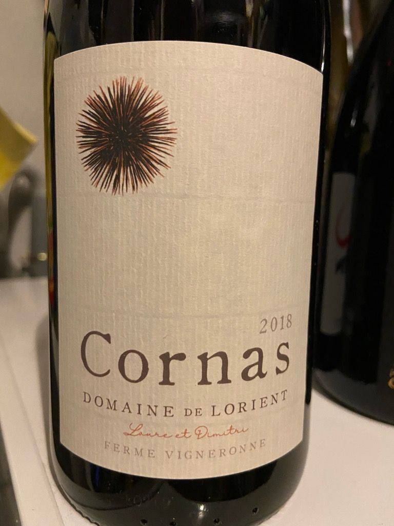 2016 Domaine de Lorient Cornas, France, Rhône, Northern Rhône, Cornas ...