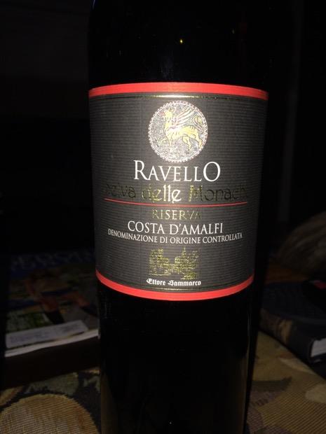 2005 Ettore Sammarco Costa d'Amalfi Ravello Selva delle Monache Riserva ...