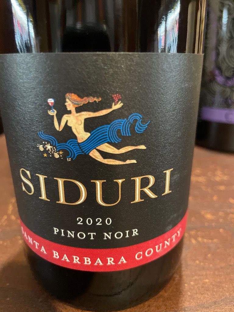 2020 Siduri Pinot Noir Santa Barbara County, USA, California, Central ...