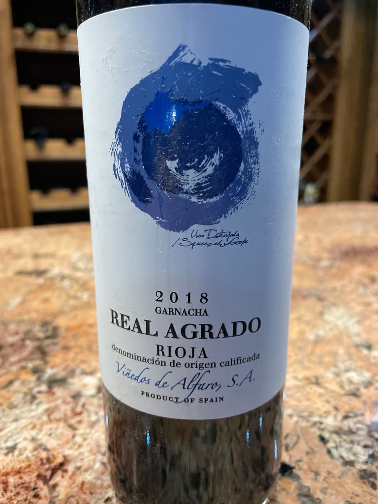2019 Viñedos de Alfaro Rioja Real Agrado, Spain, La Rioja, Rioja ...