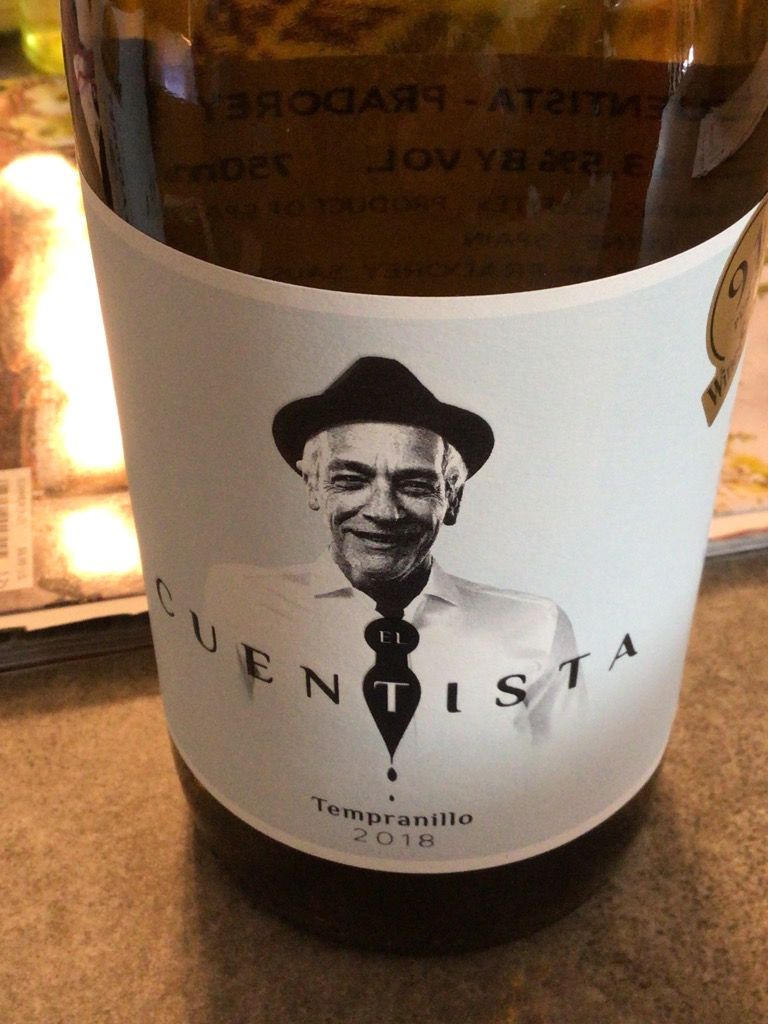2019 Prado Rey Tempranillo El Cuentista, Spain, Castilla y León, Vino ...