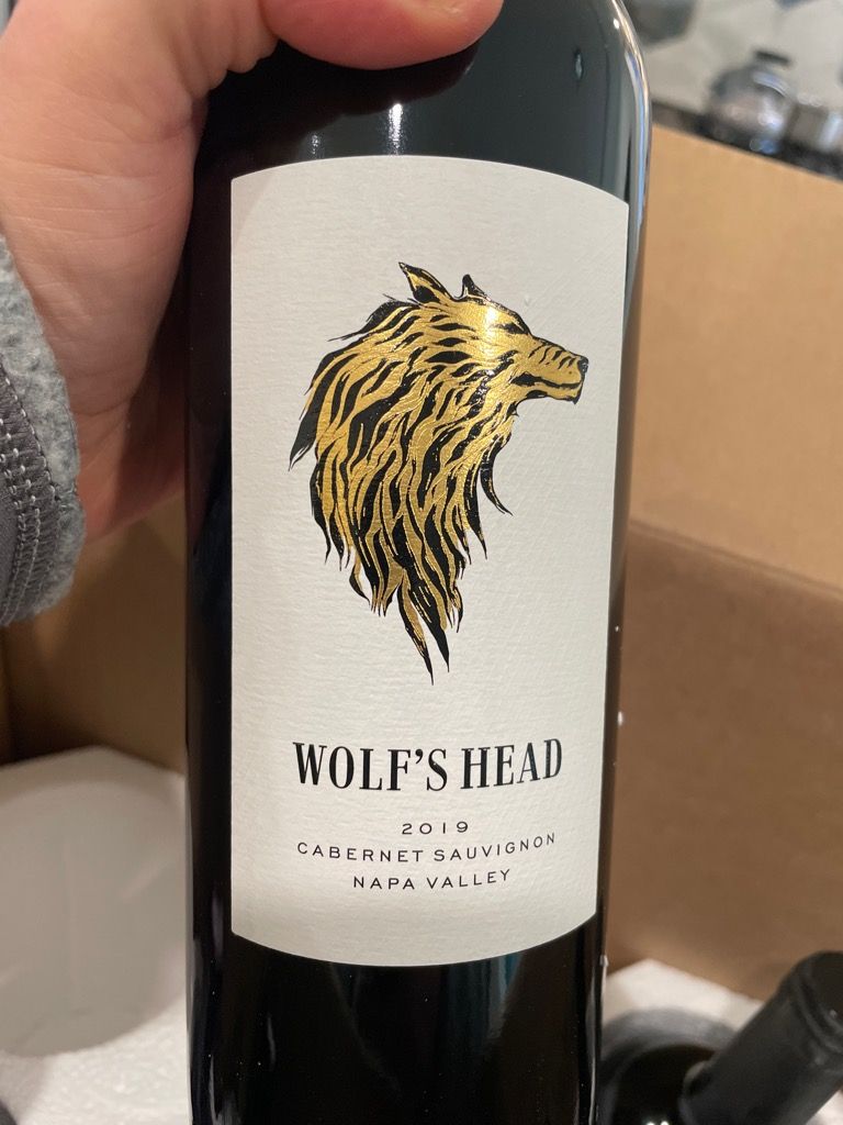 2021 Wolf's Head Cabernet Sauvignon, USA, California, Napa Valley ...