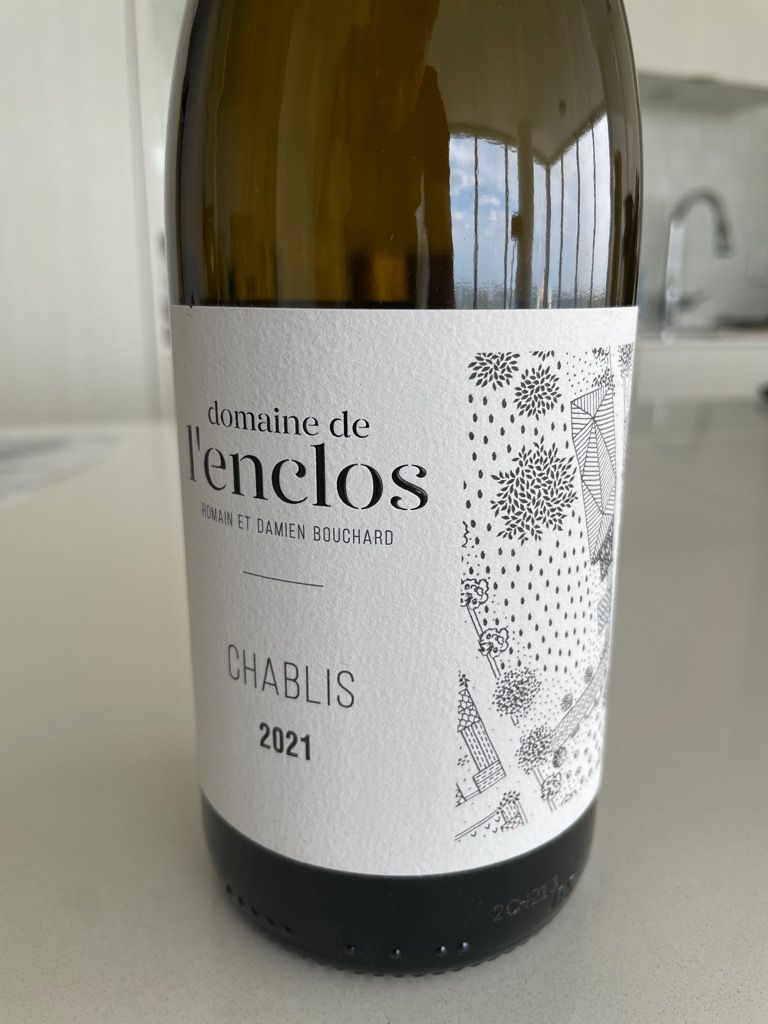 2021 Domaine de l'Enclos Chablis Grand Cru Les Clos, France, Burgundy ...