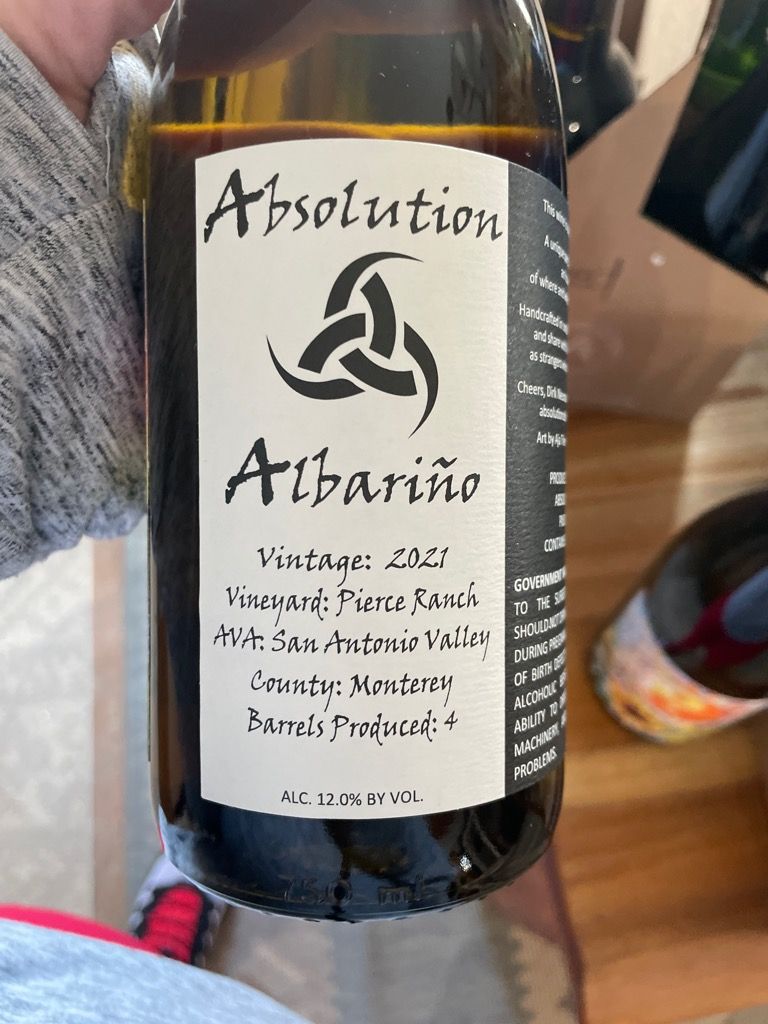 Absolution Cellars - CellarTracker