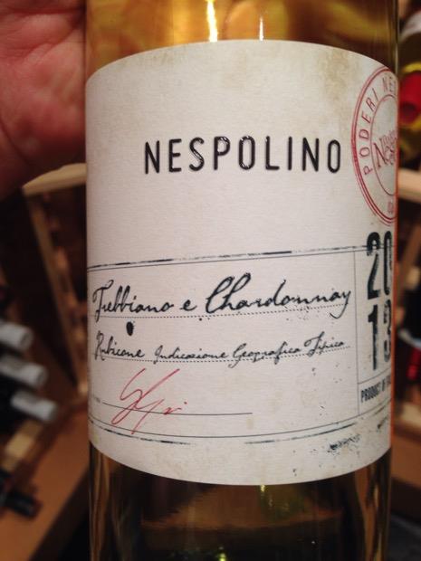 2013 Poderi' dal Nespoli Trebbiano Chardonnay Nespolino, Italy, Emilia ...