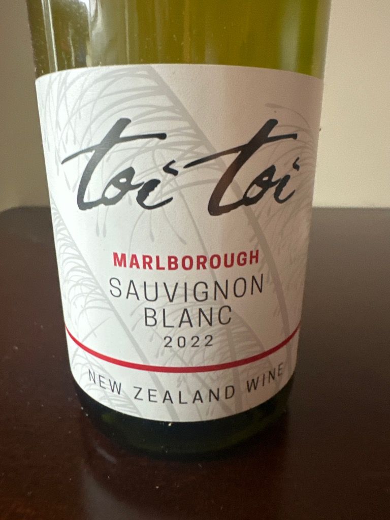 2022 Toi Toi Sauvignon Blanc, New Zealand, South Island, Marlborough ...