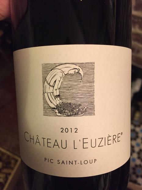 2013 Château l'Euziere Pic St. Loup L'Almandin, France, Languedoc ...
