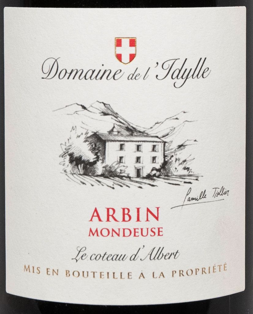 2019 Domaine de L'Idylle Vin de Savoie Arbin "Le Coteau d'Albert ...
