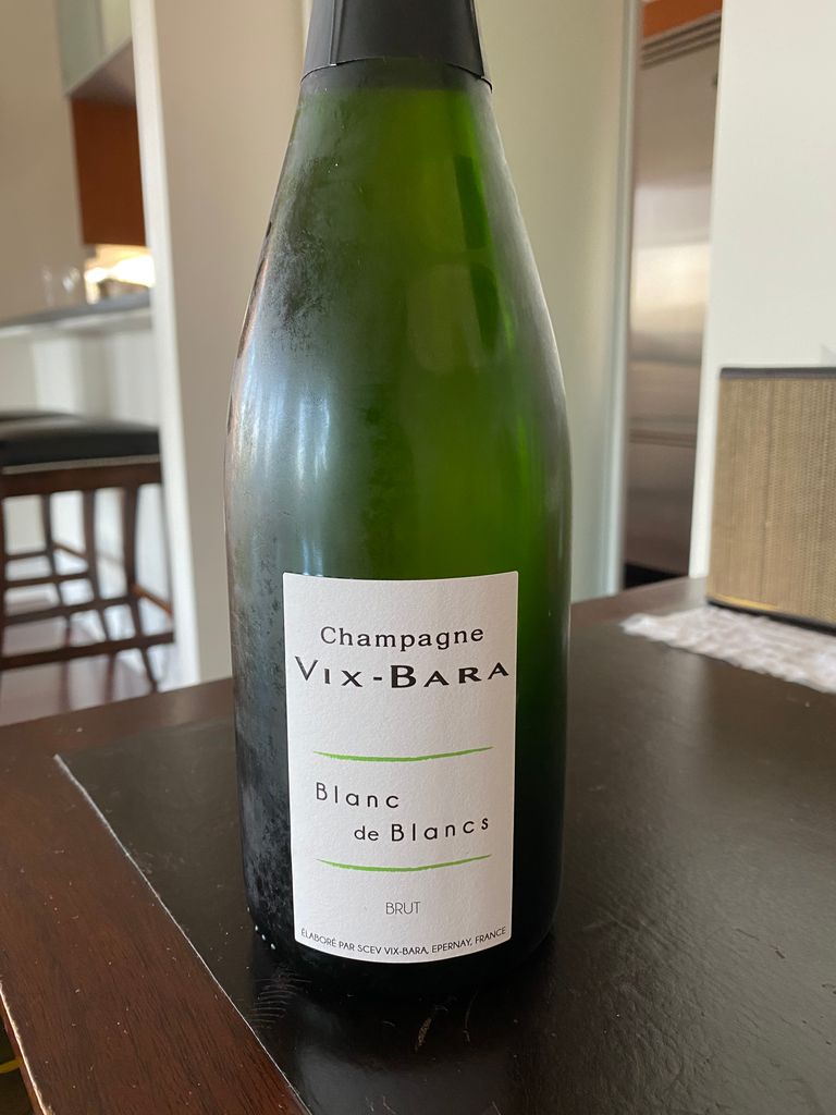 2016 Vix-Bara Champagne Blanc de Blancs Brut, France, Champagne ...