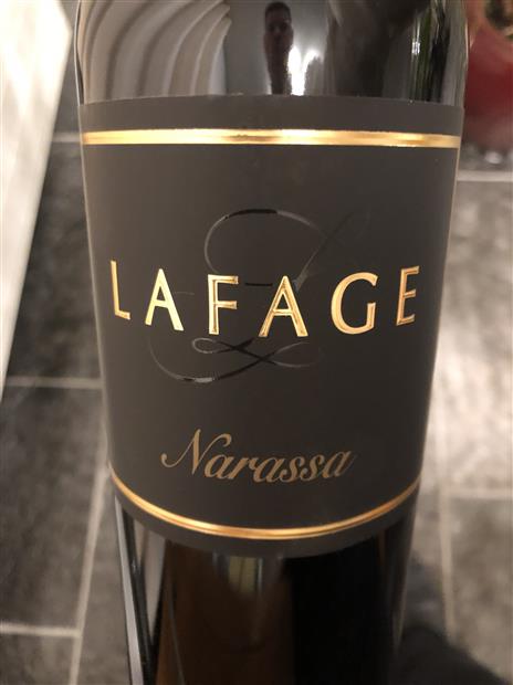 2017 Domaine Lafage Lieu Dit La Narassa, France, Languedoc Roussillon ...