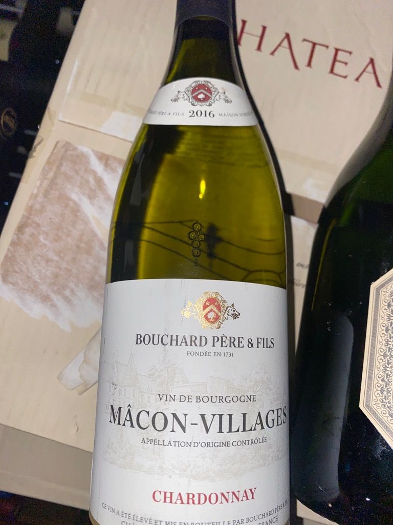 2017 Bouchard Père et Fils Mâcon-Villages, France, Burgundy, Mâconnais ...