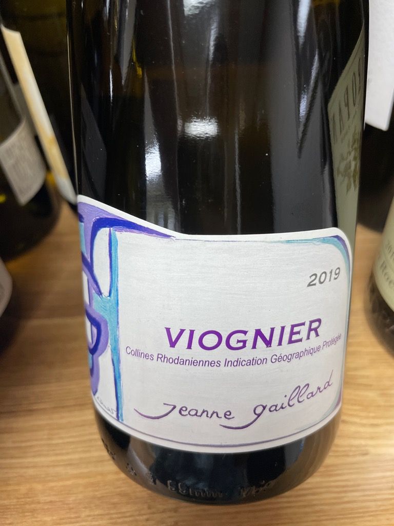 2020 Jeanne Gaillard Viognier, France - CellarTracker