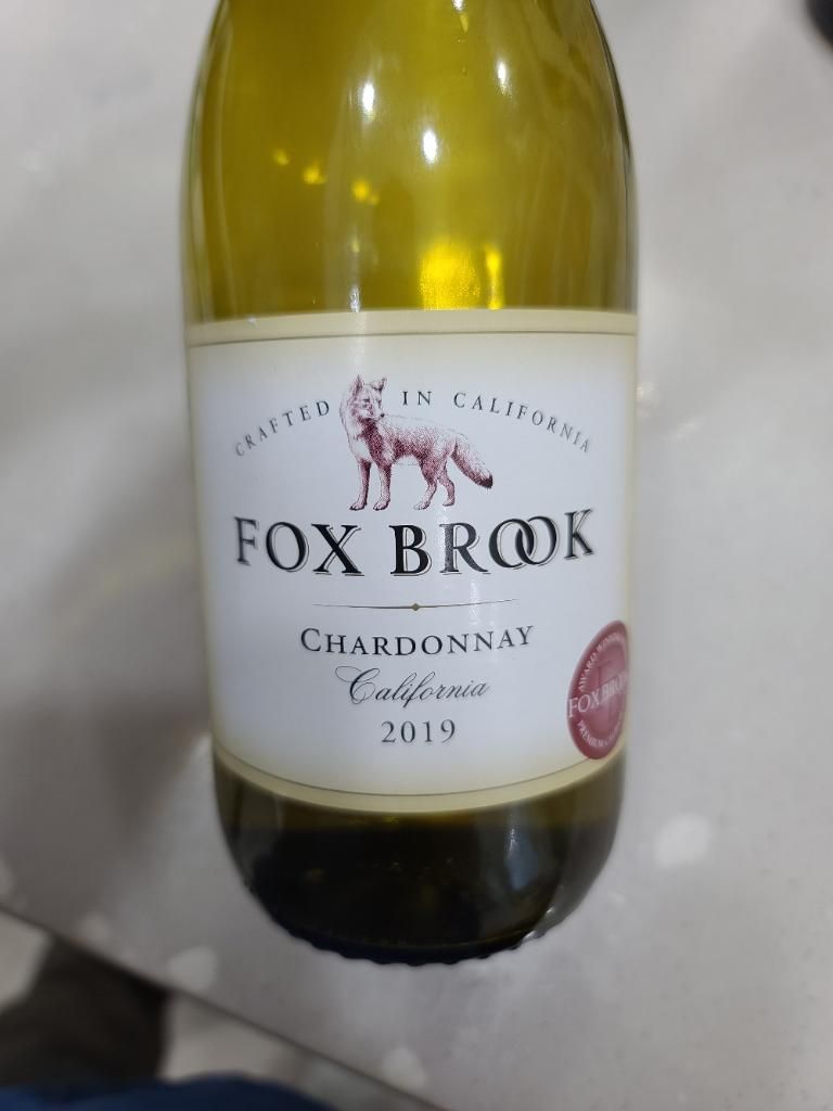 2019 Fox Brook Winery Chardonnay, USA, California - CellarTracker
