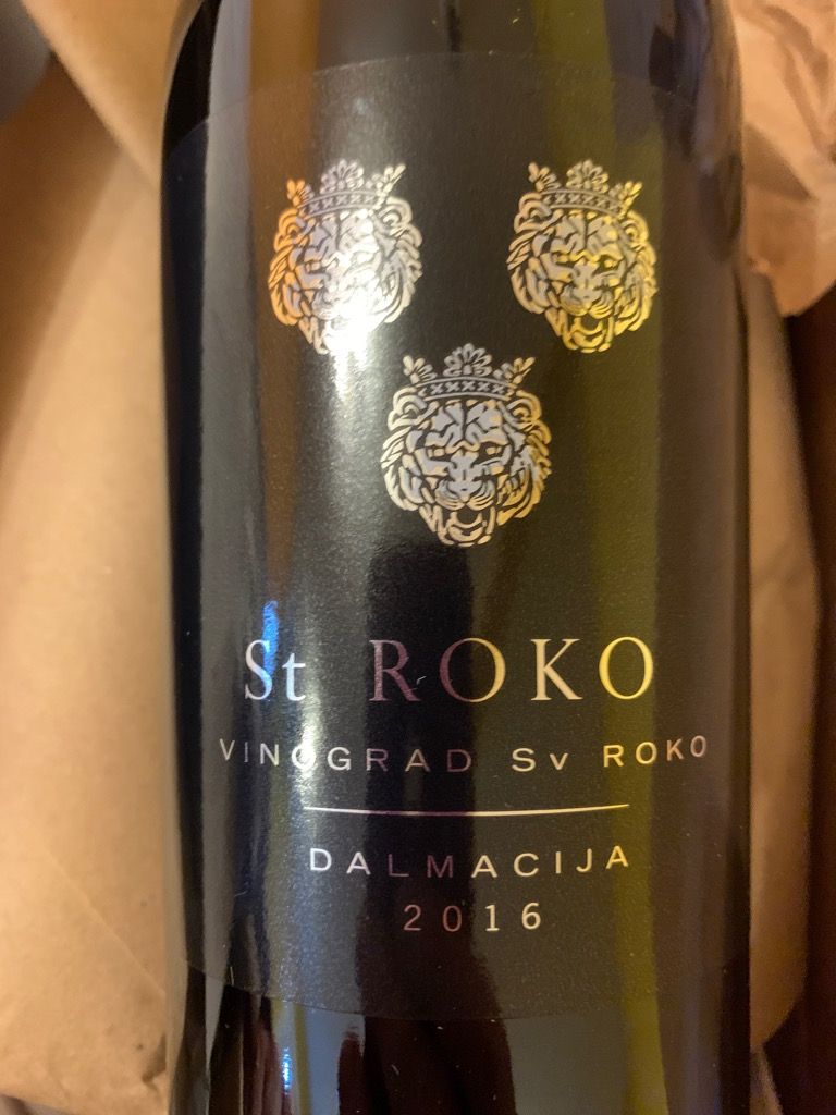 2016 Saints Hills Plavac Mali Sv. Roko, Croatia, Dalmatia, Srednja i ...