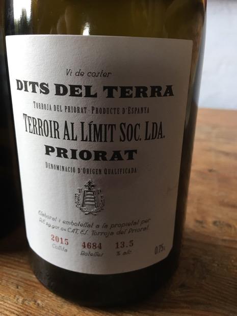 2015 Terroir Al Limit Soc. Lda. Priorat Dits del Terra, Spain ...
